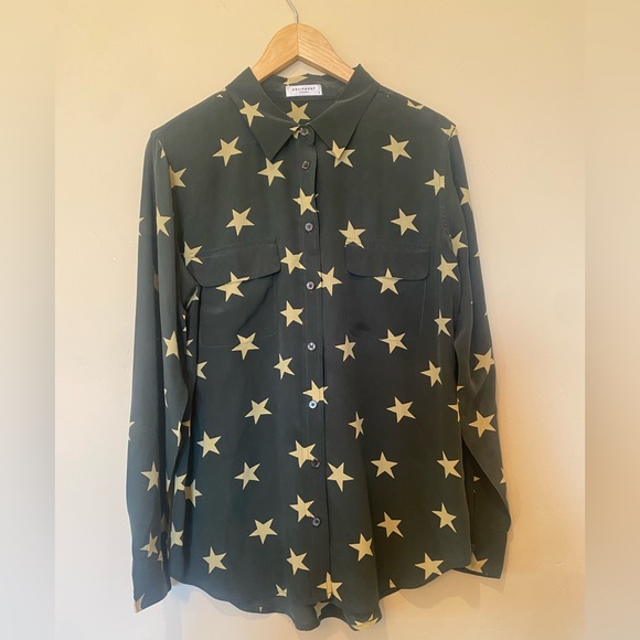 Equipment | Tops | Equipment Star Button Down Shirt | Poshmark